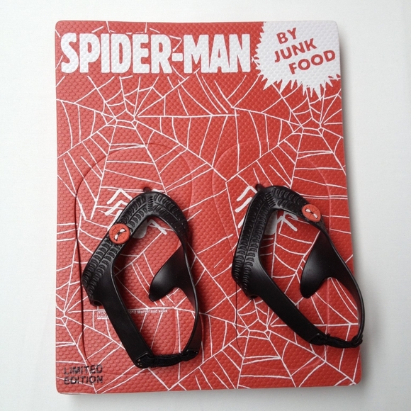 Junk Food Clothing | Shoes | Junk Food Spider Man Sandals | Poshmark